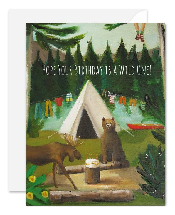 Wild Birthday Card – Janet Hill Studio