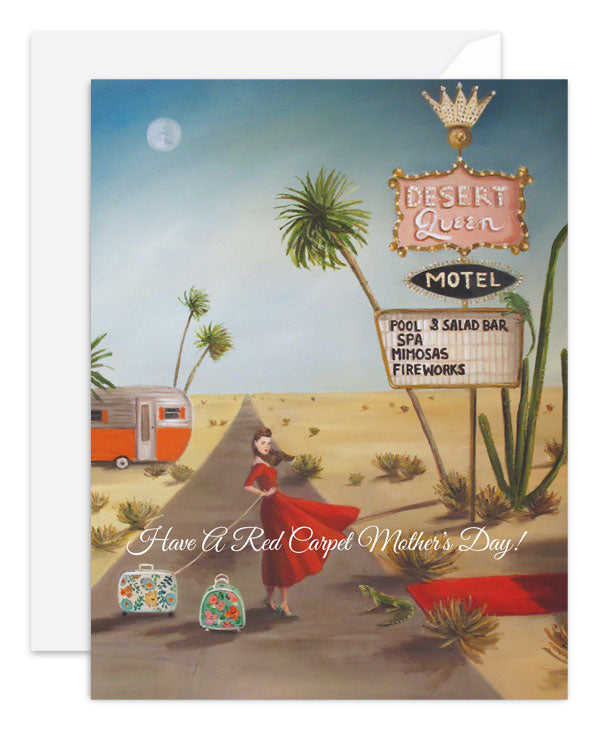Red Carpet Mother's Day Card – Janet Hill Studio