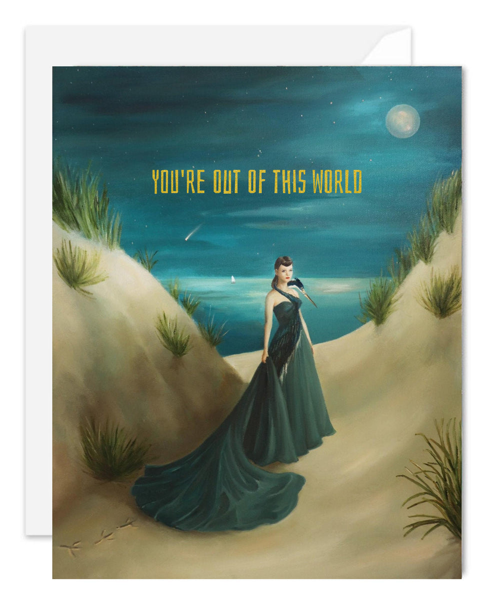 You're Out Of This World Card – Janet Hill Studio