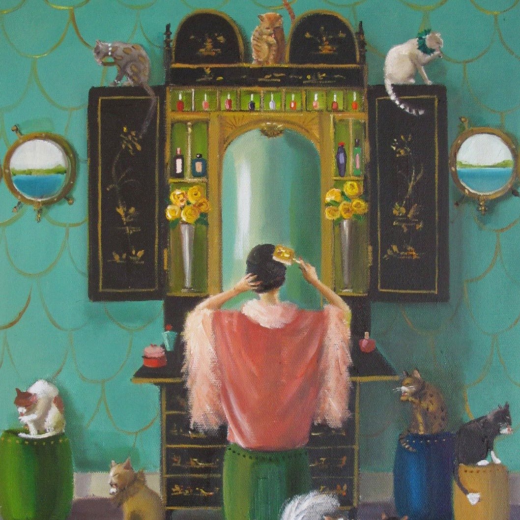 Miss Mink The Cat Countess. Lesson One – Janet Hill Studio