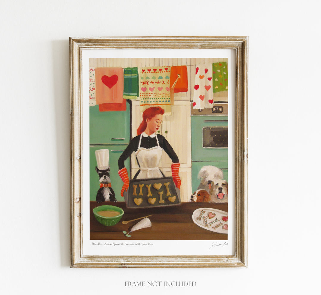 Miss Moon Was A Dog Governess. Lesson Fifteen – Janet Hill Studio